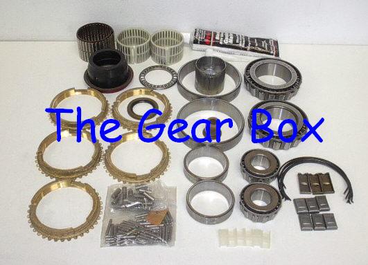 Tremec 3550 TKO 500 600 Master Overhaul Kit Stock or Carbon rings